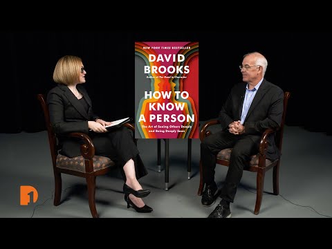 Best-selling author David Brooks discusses his latest book ‘How to Know a Person’