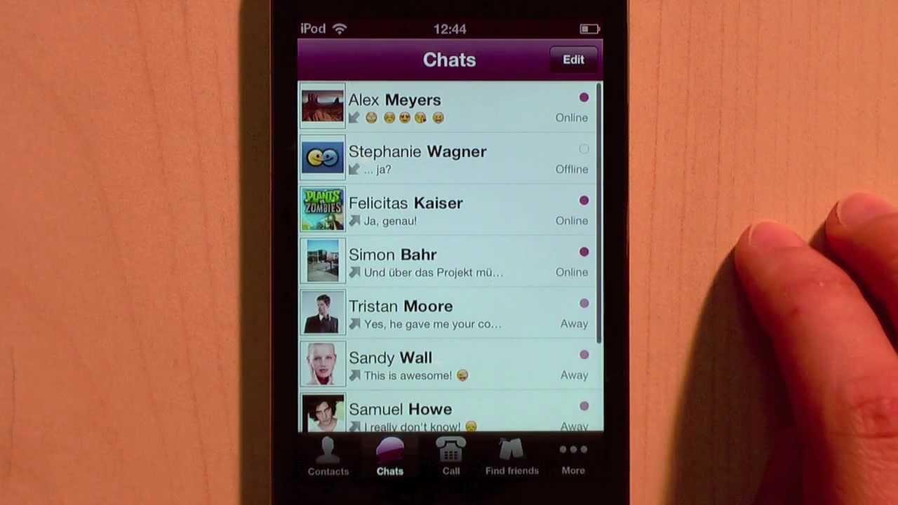 ChatCube-Tutorial (iPhone): Emojis (English)