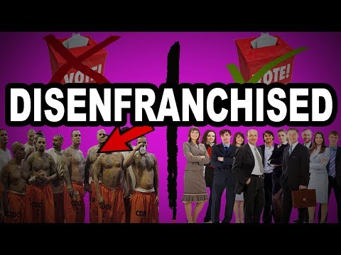 👎🏾 Learn English Words - DISENFRANCHISED - Meaning, Vocabulary Lesson with Pictures and Examples