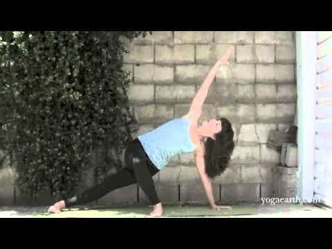 Energizing Yoga Asana, Vasisthasana, Side Plank Pose with Yoga Teacher, Ally Hamilton - YogaEarth