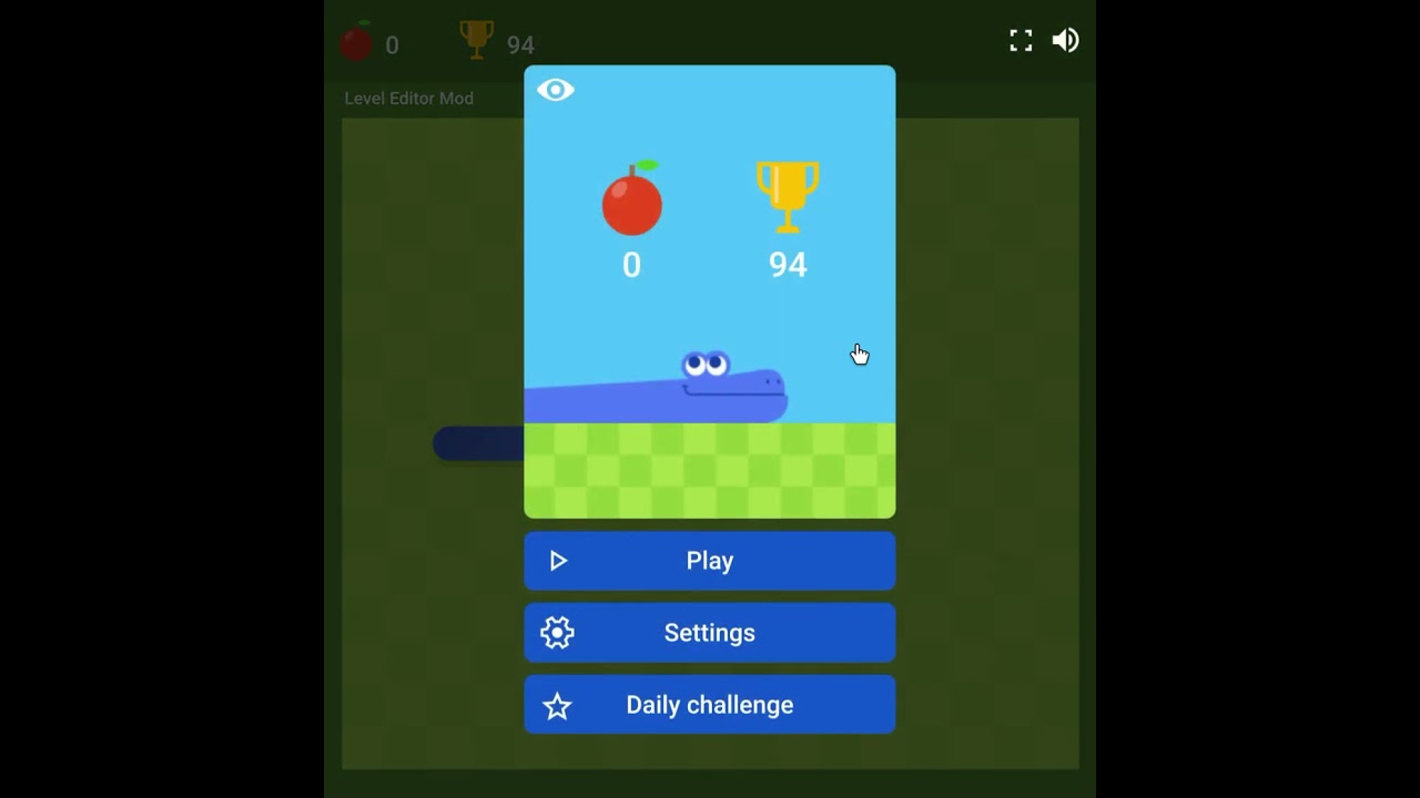 Literally the fastest google snake speedrun