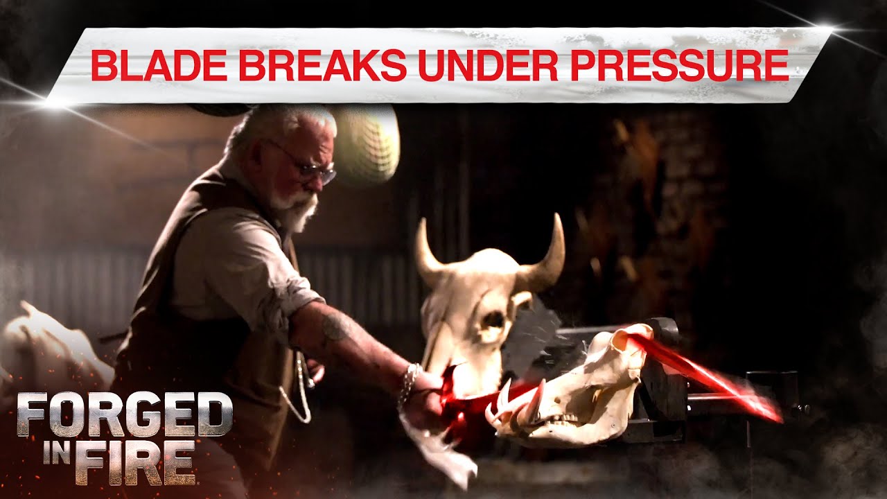 Blade SHATTERS During Intense Strength Test (Season 10) | Forged in Fire