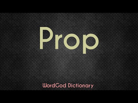 Prop Meaning