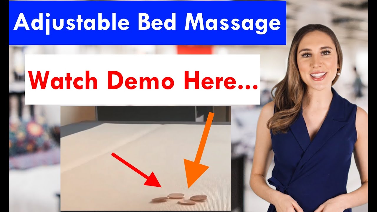 Adjustable Beds with Massage - Do Massage Bed Frames Really Work? (Demo)