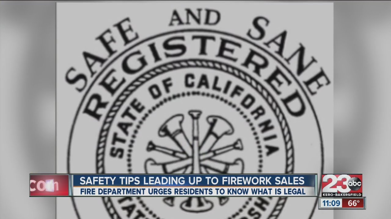 Firework laws and safety tips
