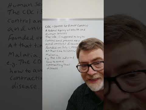 Do You Know What the Abbreviation CDC Stands for? English Abbreviation - Tutor Nick P