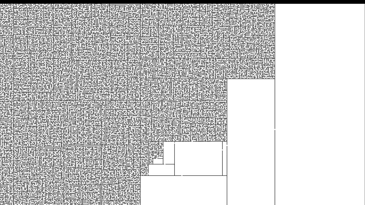 Recursive Division Maze