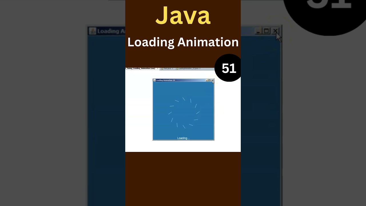 Java Swing: Create a Rotating Wheel Animation With 12 Spokes