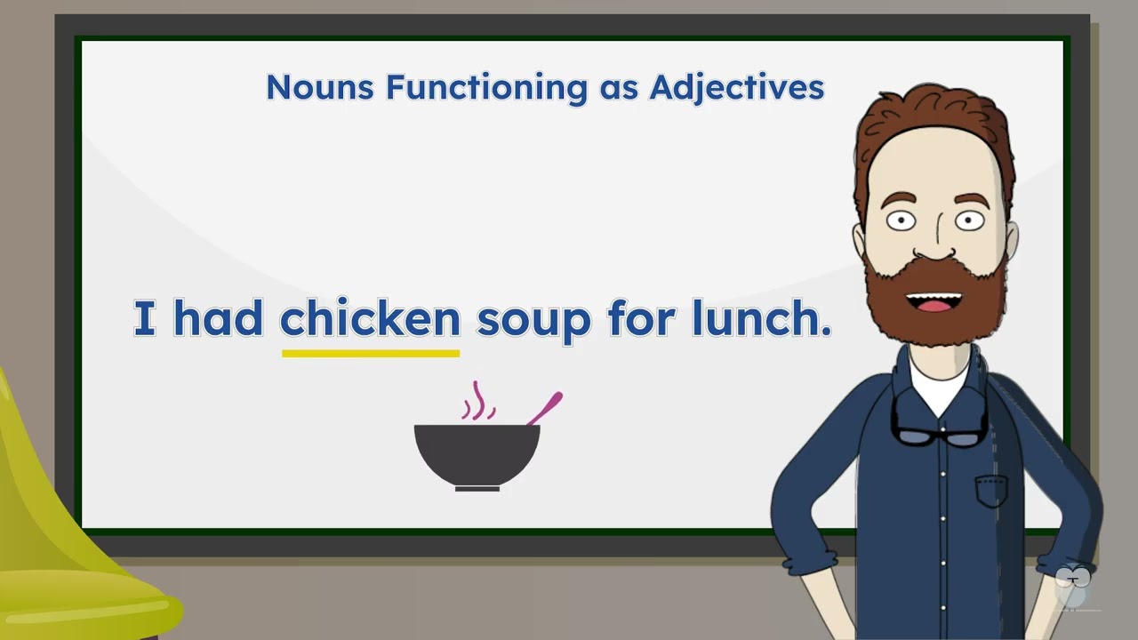 Nouns Functioning as Adjectives - A GrammarFlip Short-Form Lesson