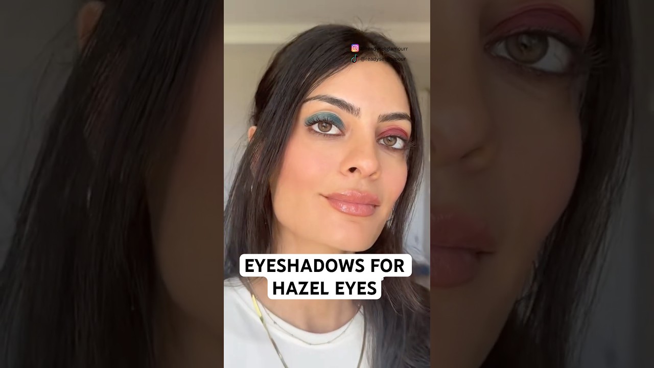 BEST EYESHADOW COLORS FOR HAZEL EYES