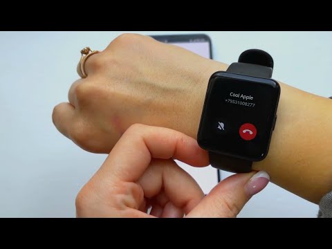 Xiaomi Mi 11 Lite 6/128 GB Incoming call with smart watch from Xiaomi Redmi Watch 2 Lite