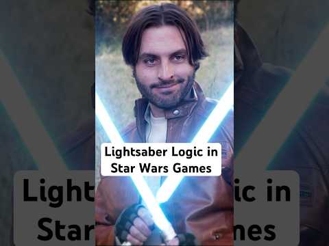 Lightsaber Logic in Star Wars Games #lightsaber #starwars #gaming