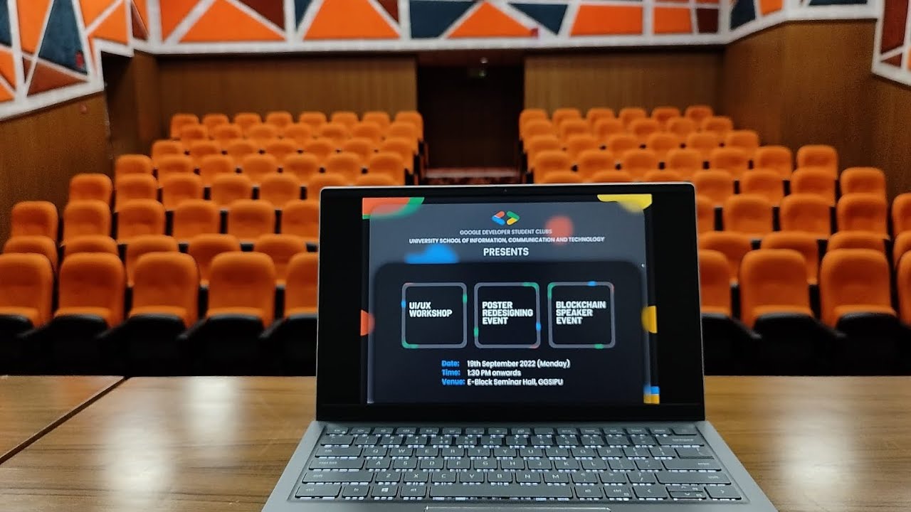 GDSC USICT Blockchain Speaker Session and UI/UX Workshop Glimpses @GoogleDevelopers @Google