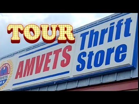 AMVETS THRIFT STORE OUTRAGEOUS PRICES TOUR 2023