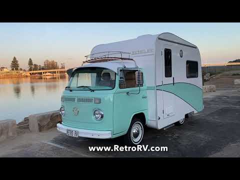 1973 VW Kombi Retro RV Motorhome, Volkswagen Bus Camper, Vanlife!