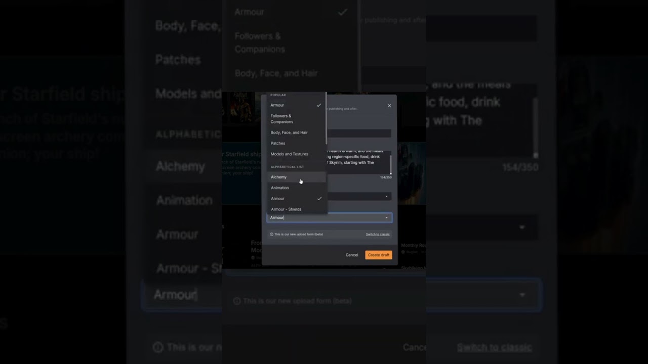 Wanna find out more about how we overhauled our mod upload form?
