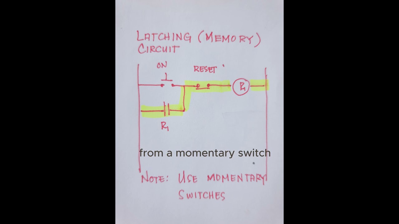 How to Build a Memory Latching Circuit with Relay and Reset Button