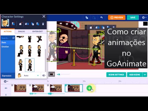 Como criar uma animação no GoAnimate. | Professor Paulo Santos