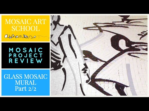 Glass mosaic art project | Mosaic art school