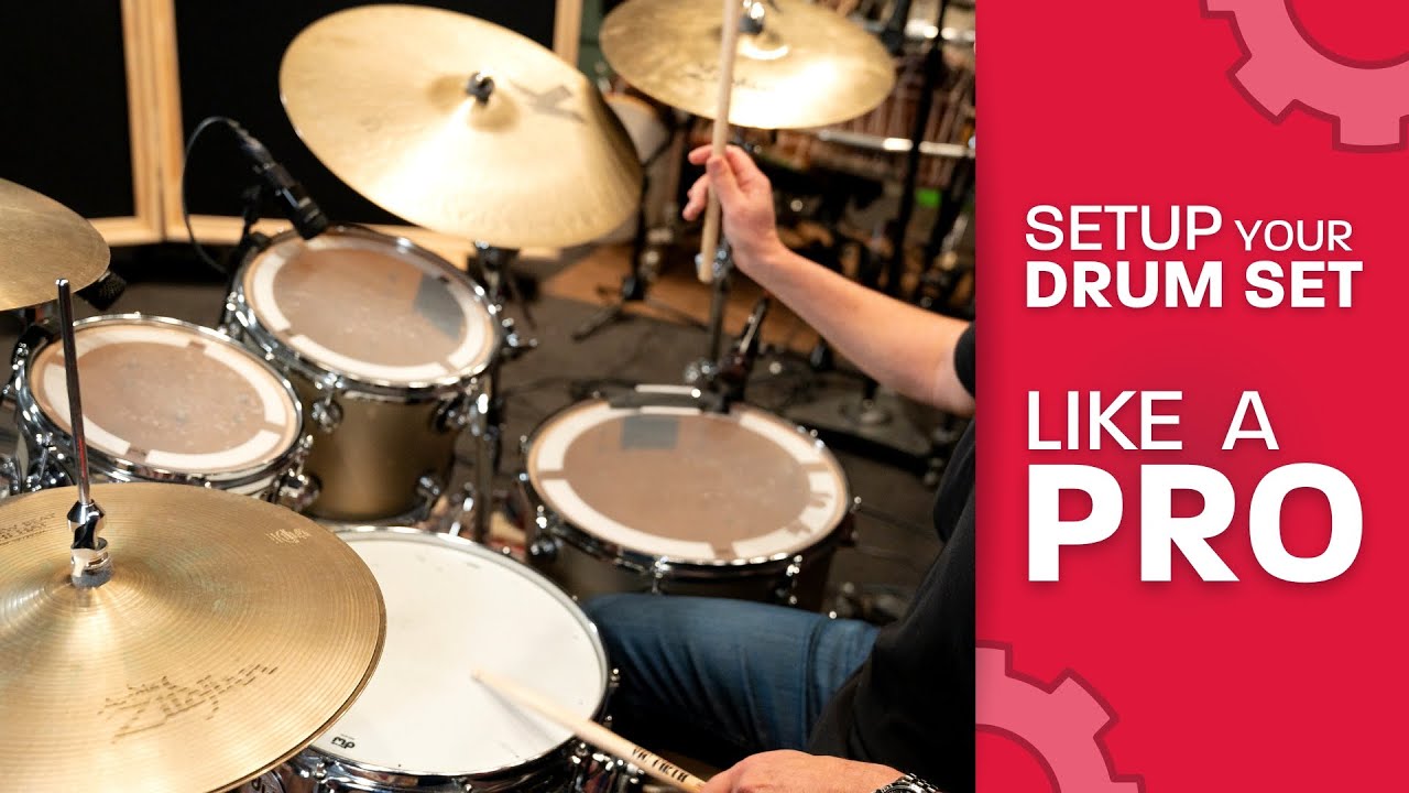 How to Set Up Your Drum Set Like a Pro! by Mike Packer
