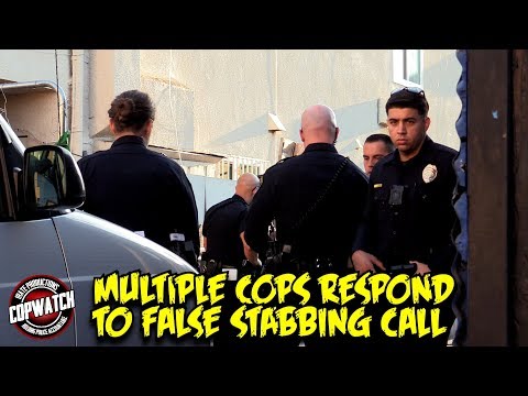 Copwatch | Multiple Cops Respond to False Call | United Against Police ...