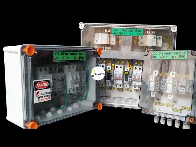 Solar AC Distribution Box - Solar AC Combiner Box 100 KW with NVR, AC ...