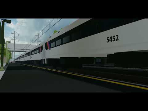 ROBLOX Railfanning at NJT/MSRX Lakemont Division S53E24: NJT Express Commuter Train