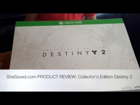 COLLECTOR'S EDITION of Destiny 2 for XBOX ONE Unboxing