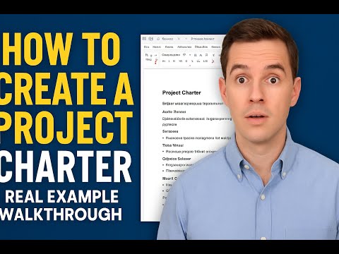 How to Create a Project Charter | Real Example (Step-by-Step)