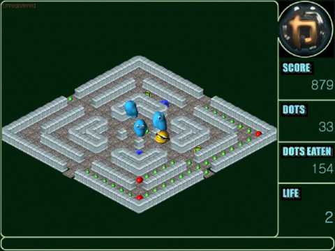 PacMania 2D+ v1.1 (Windows game 2000)