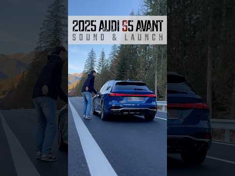 Alone with the new Audi S5 Avant quattro (2025) | Sound & launch