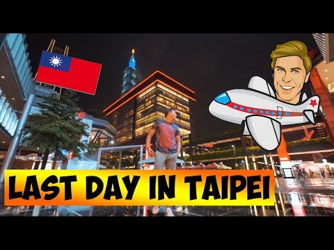 From Taipei with love !! (LAST DAY IN TAIWAN....) - Josh Stanley