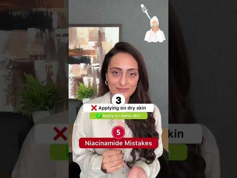 Niacinamide | Avoid these mistakes| Dermatologist