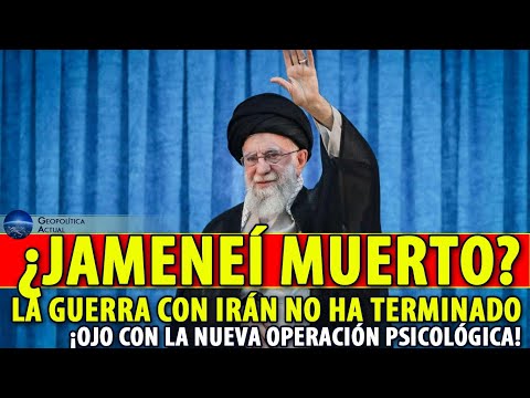 KHAMENEI DEAD? THE WAR WITH IRAN IS NOT OVER. BEWARE OF THE NEW PSYCHOLOGICAL OPERATION!