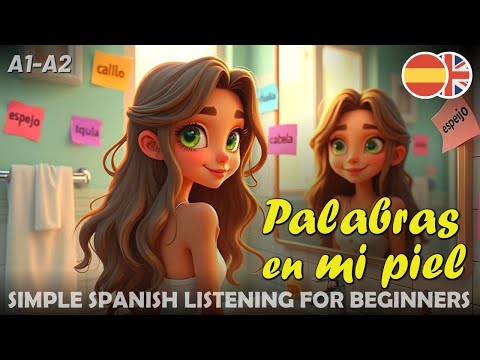 START UNDERSTANDING Spanish with a Short Story | Words on My Skin (A1-A2)