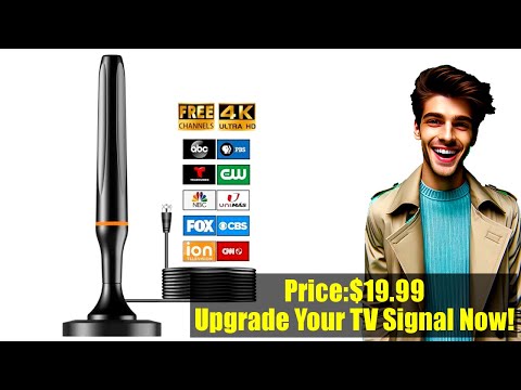 Buy Digital TV Antenna for Smart Tv, 2023 Newest Digital HDTV Antenna Indoor Outdoor with Strong