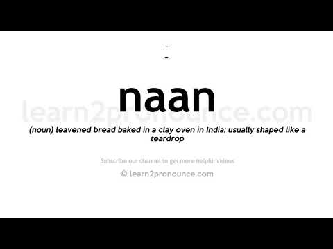How to pronounce Naan | English pronunciation