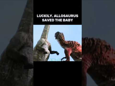 Allosaurus Saved Baby Dinheirosaurus From Torvosaurus| #shorts #jurassicworld #fyp