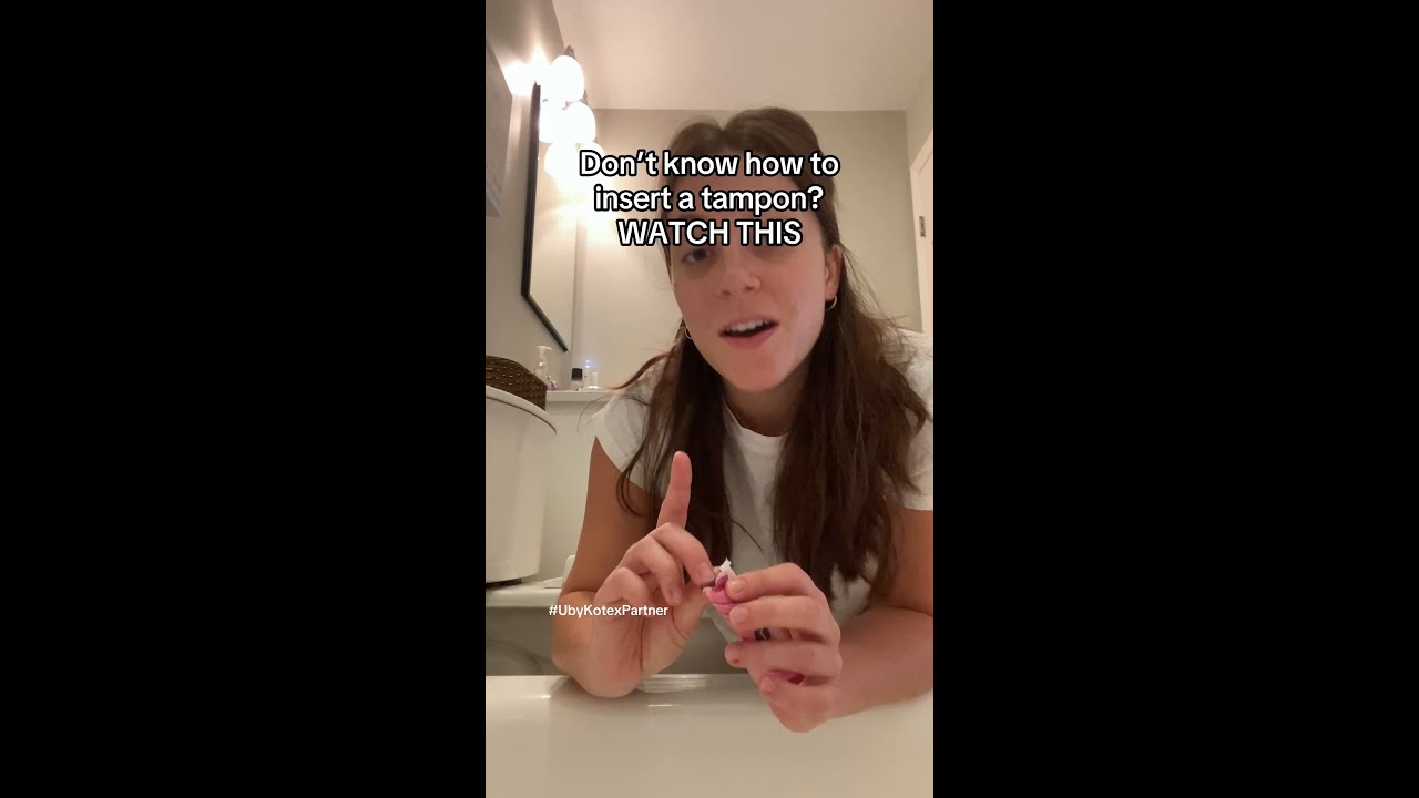 tampon tutorial 🥰