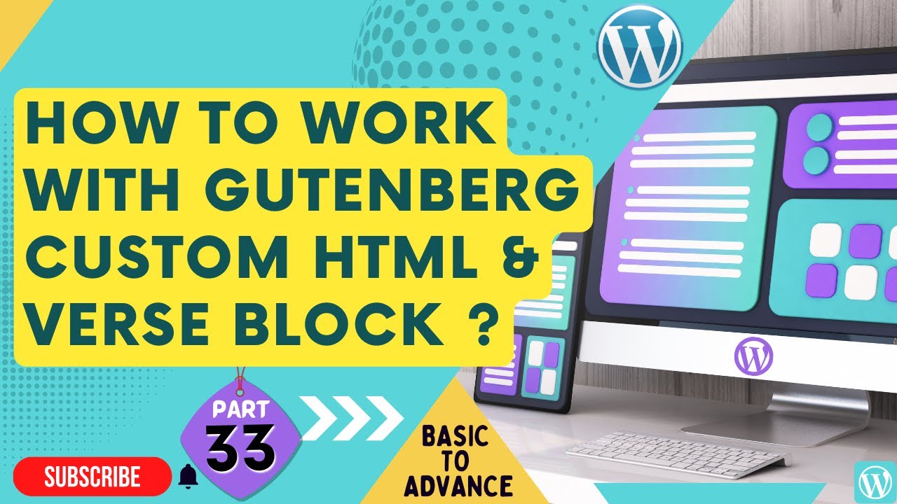 How To Work With Gutenberg Multiple Blocks ? | WordPress Website Kaise Banaye ? | Lecture # 33 |
