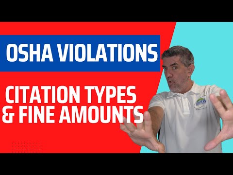 OSHA Violations: Citation Types and Fines