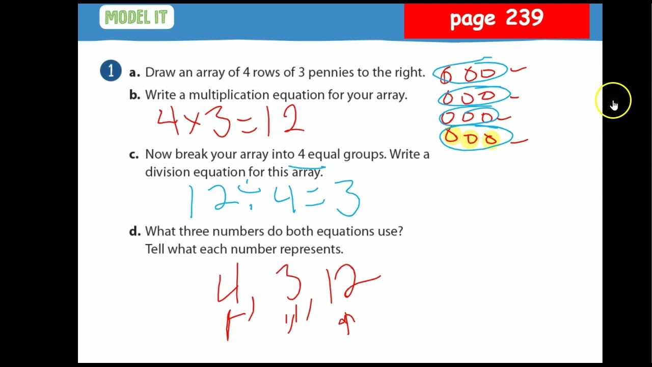 3rd Grade Math Lesson 11 Session 1 video