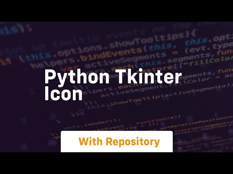python tkinter icon