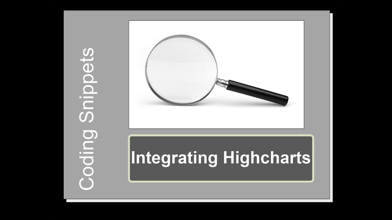Code Snippets: Integrating Highcharts