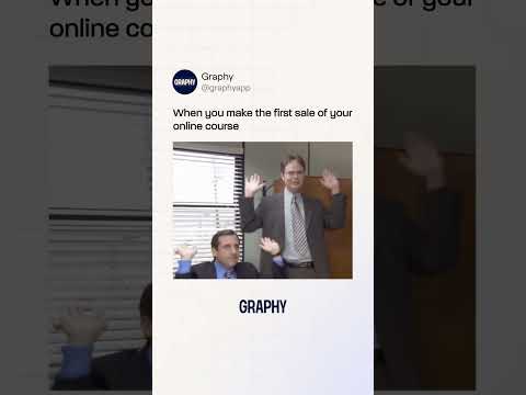 Join Graphy today to create, scale and monetize your knowledge business. #course #onlinelearning