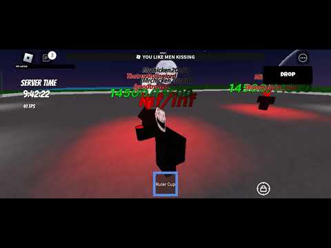 Drinking Ruler Cup on Public Server ๐ (Trollge Multiversal)