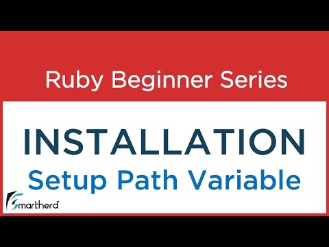 Learn 1 1 Ruby Tutorial Setting up PATH Variable Installation Part 2 ...