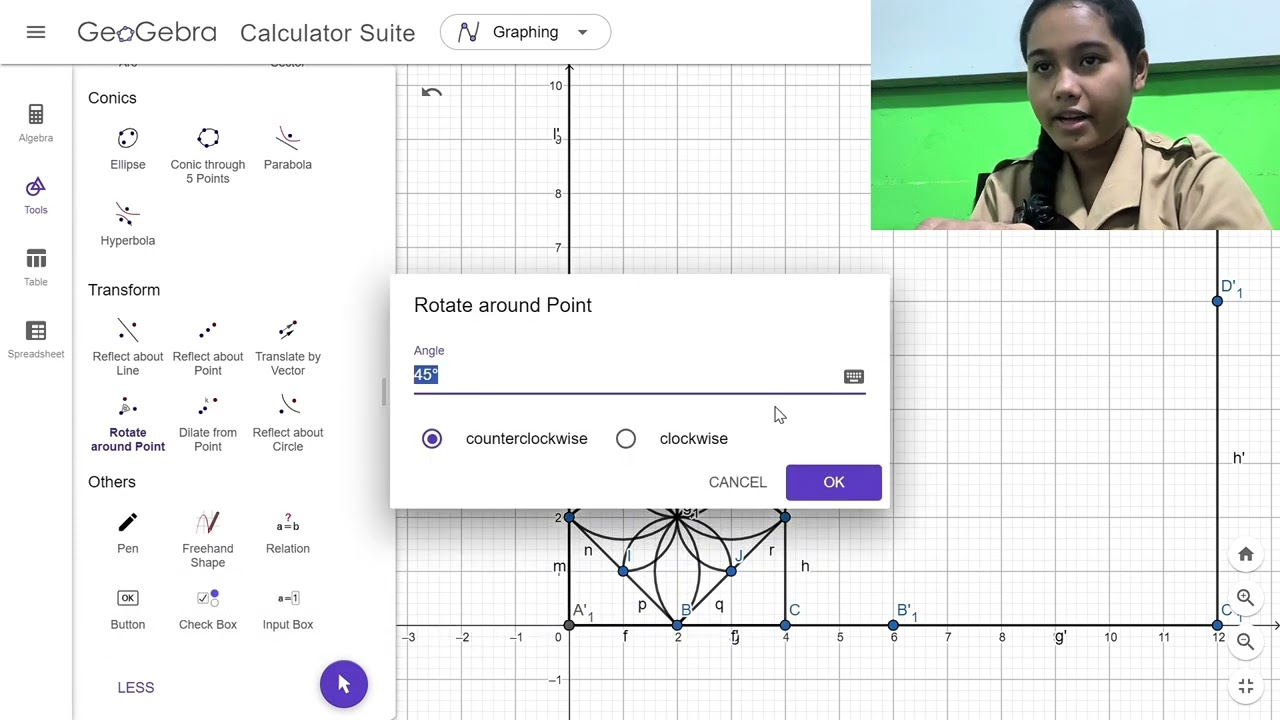 Creating Batik Patterns with GeoGebra | Group 4's Math Block Exam Project