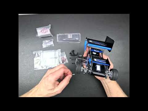 1RC Racing - 1RC1027 - 1/18th Mini Sprint Conversion Kit Video