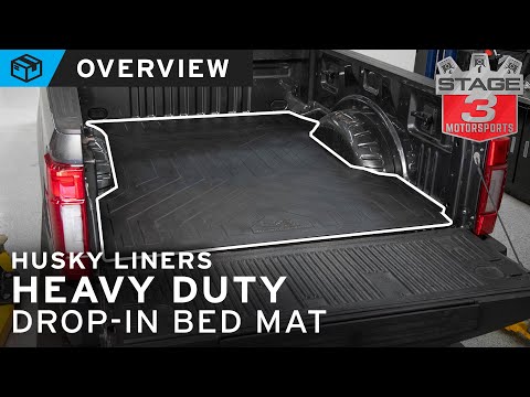 Husky Heavy Duty Drop-In Rubber Bed Mat Overview